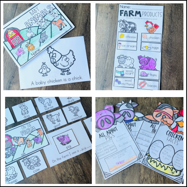 Farm Printables for Kindergarten - Kindergarten Rocks Resources