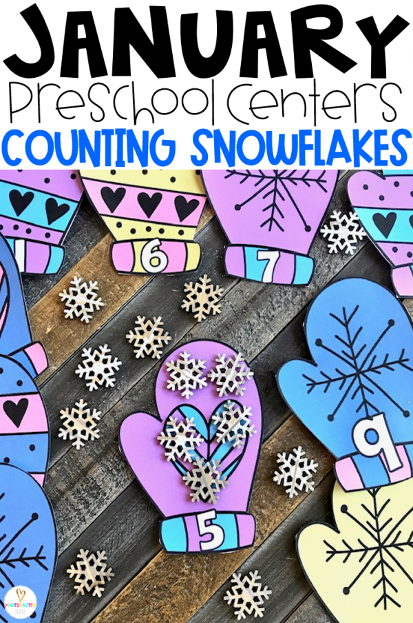 January Preschool Centers for Winter - Kindergarten Rocks Resources