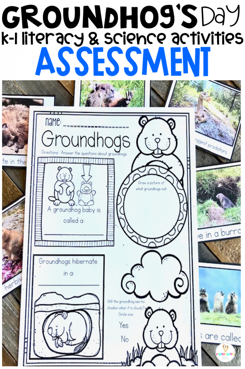 Groundhog's Day Activities for Kindergarten - Kindergarten Rocks Resources