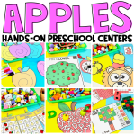 Apple Centers Preschool - Kindergarten Rocks Resources