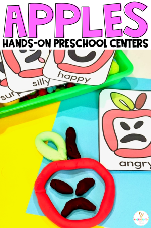 Apple Centers Preschool - Kindergarten Rocks Resources