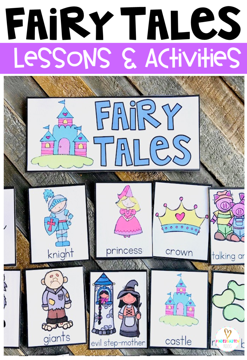 Fairy Tale Activities for Preschool - Kindergarten Rocks Resources
