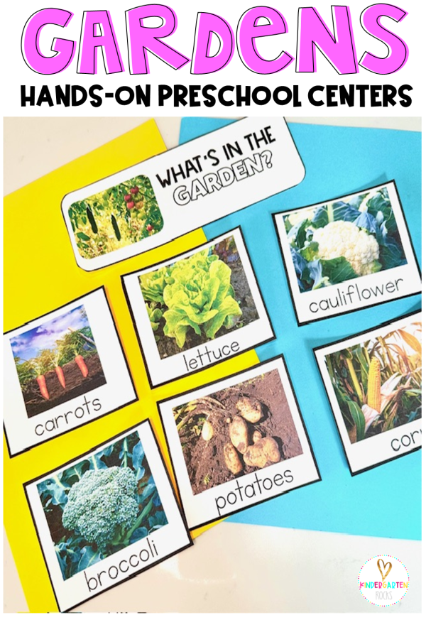 Garden Centers for Preschool - Kindergarten Rocks Resources