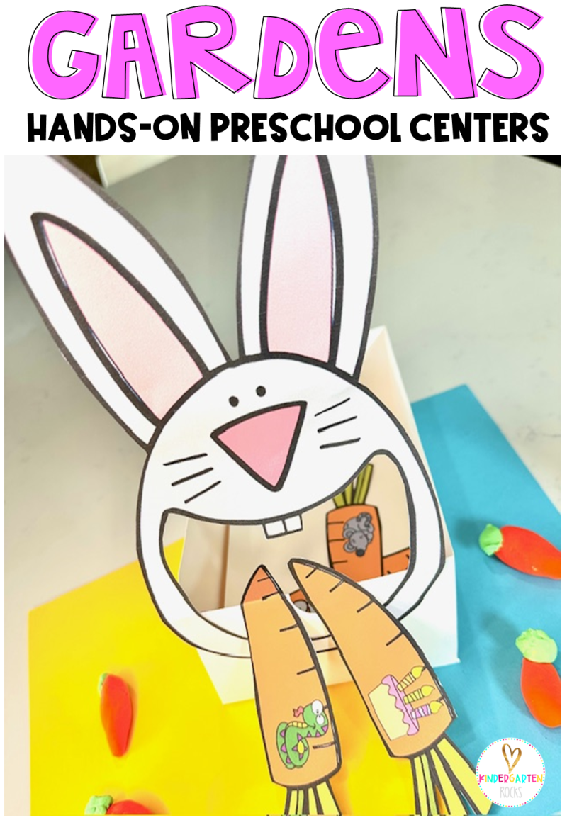 Garden Centers for Preschool - Kindergarten Rocks Resources