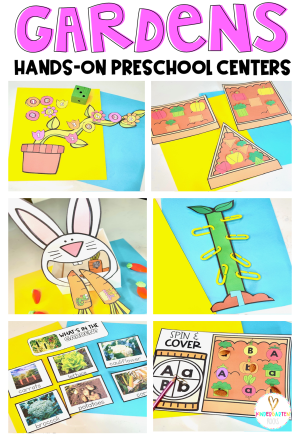 Garden Centers for Preschool - Kindergarten Rocks Resources