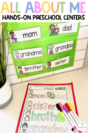 All About Me Activities and Centers - Kindergarten Rocks Resources