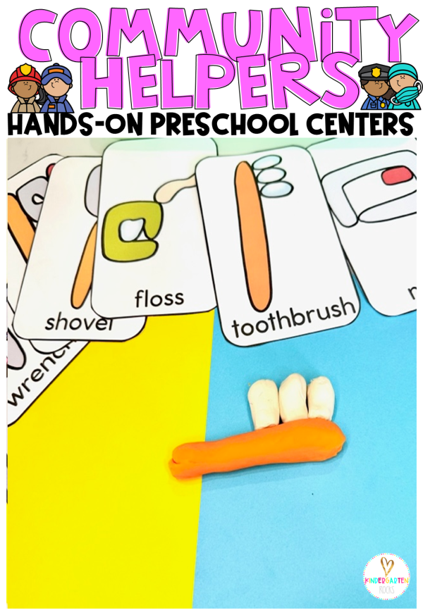 Community Helpers Centers Preschool - Kindergarten Rocks Resources